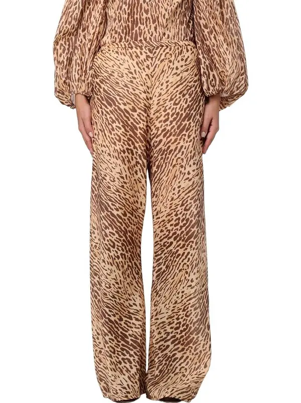 Zimmermann Wide Leg Printed Trousers - Savannah