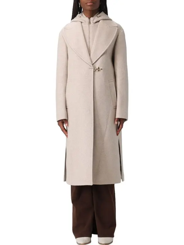 FAY Coat - Yellow Cream