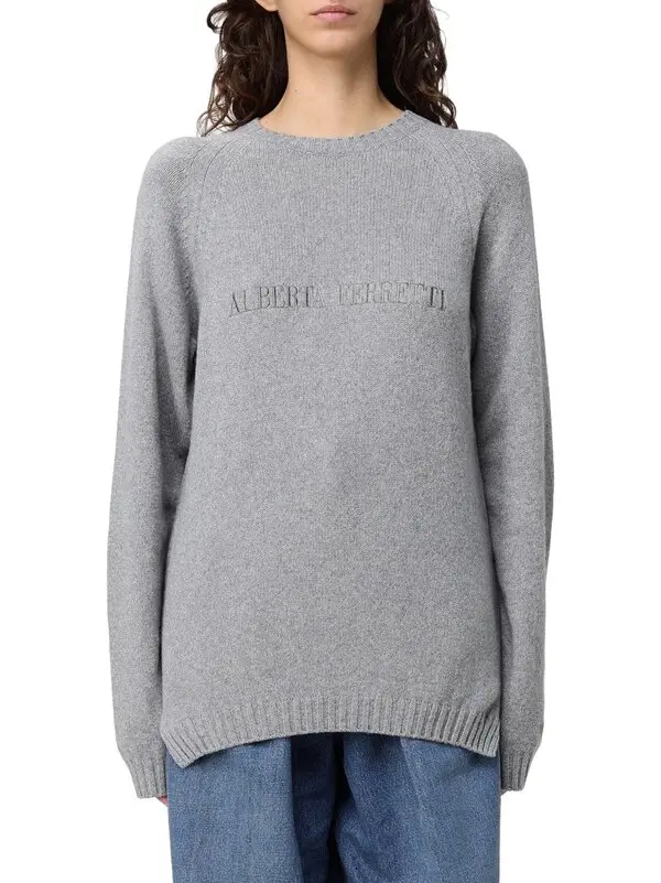 Alberta Ferretti Fine Knit Pullover - Grey