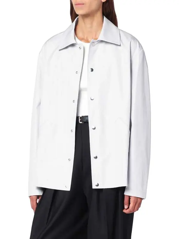 JIL SANDER Button-detailed Jacket - Grey