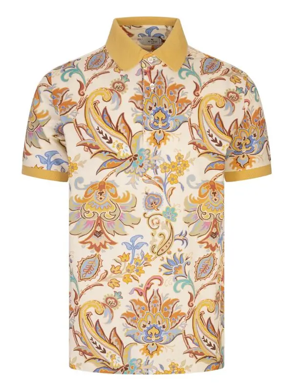 Etro Polo Shirt - Yellow