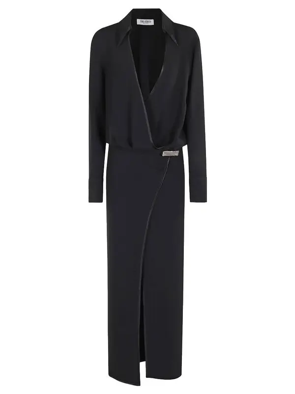 Attico Maxi Dress - Black