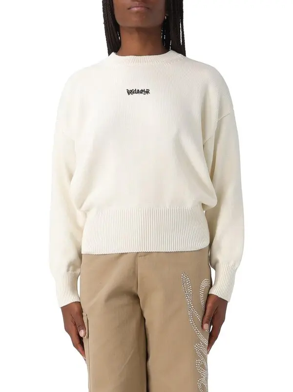 DISCLAIMER Pullover Sweater - Milk