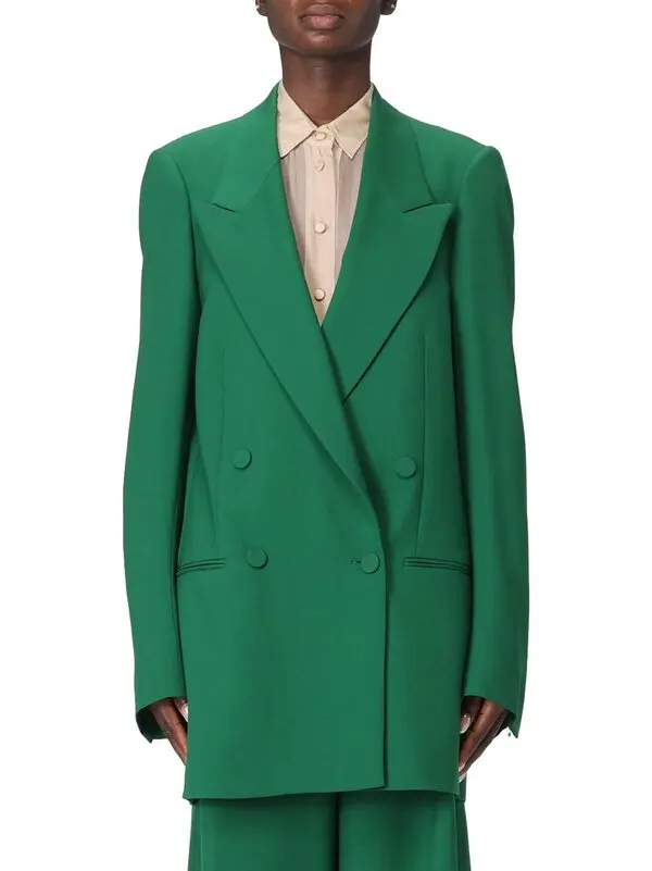 Dries Van Noten Classic Double-breasted Jacket - Green