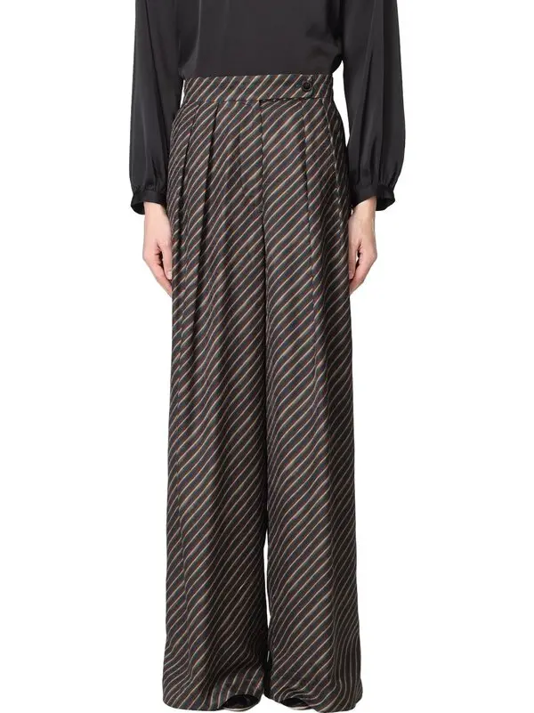 Dries Van Noten Striped Wide-leg Pants - Multicolor