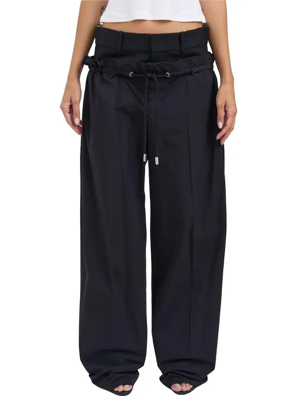 Dsquared2 Wide Leg Trousers - Black