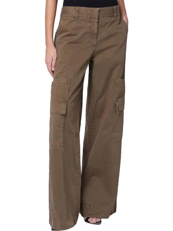 Off-White Trousers - Brown