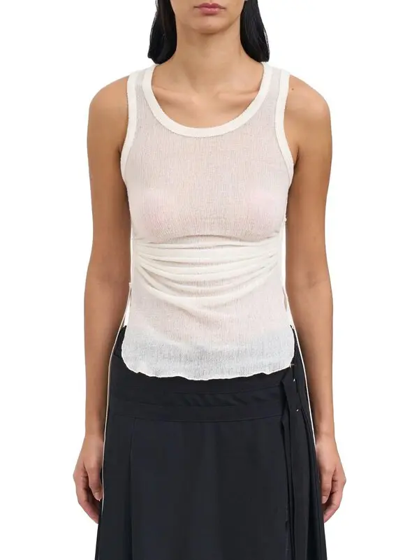 ANN DEMEULEMEESTER Top - White