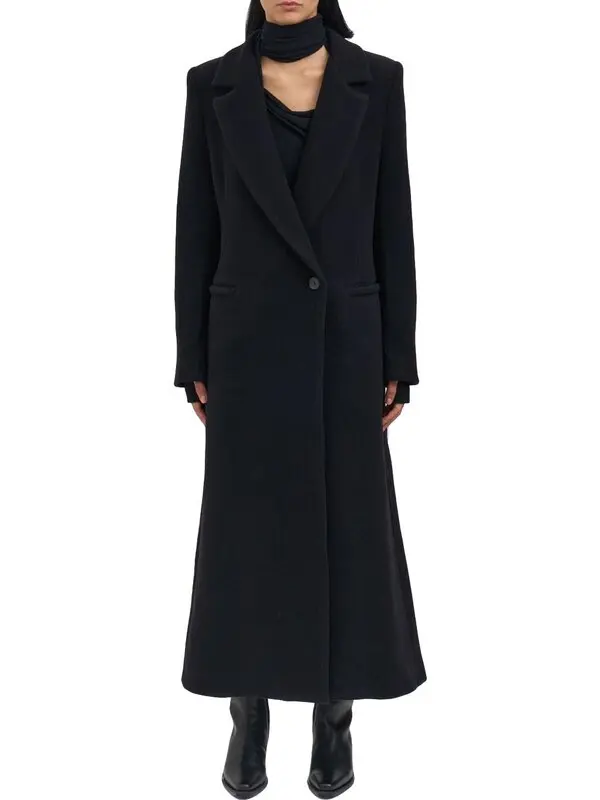 Andrea Ya'aqov Tailored Coat - Black
