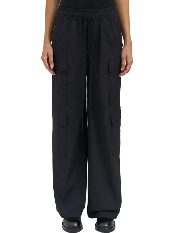 THOM KROM Wide Leg Pants - Black