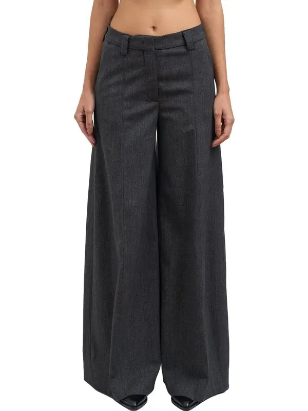 THELATEST Wide Leg Pants - Grey