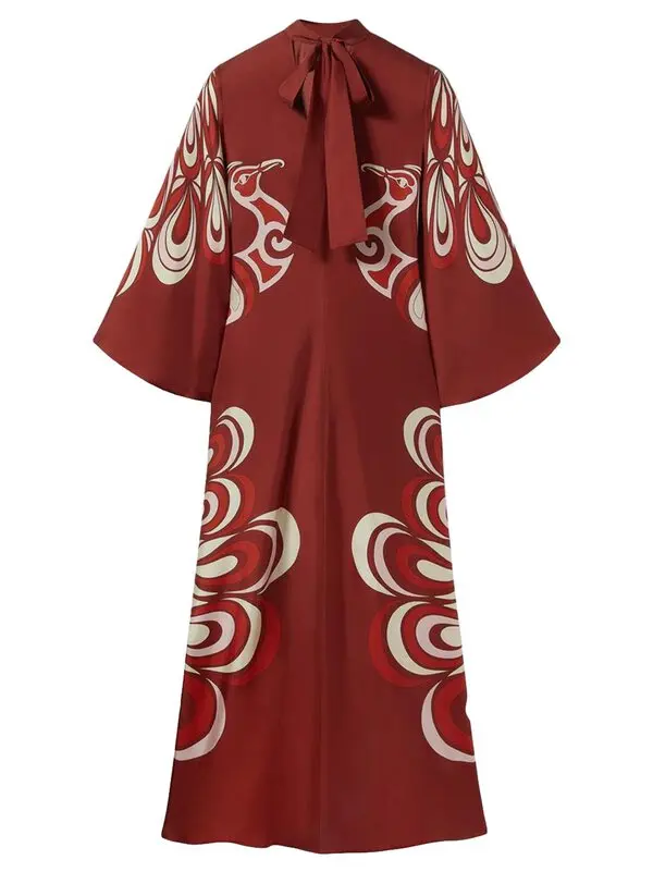 La DoubleJ Printed Dress - Red