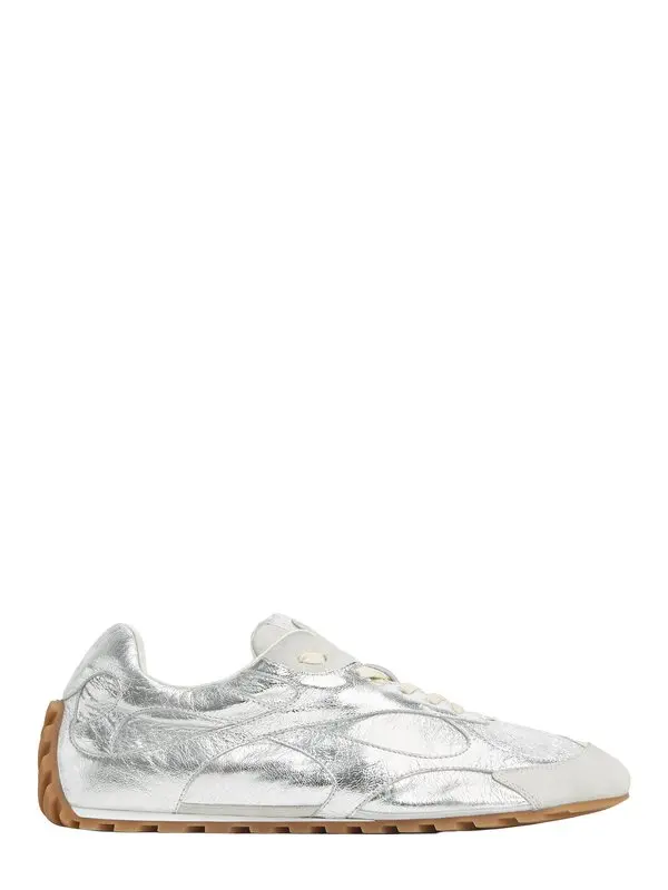 Bottega Veneta Orbit Flash Sneaker - Silver/optical
