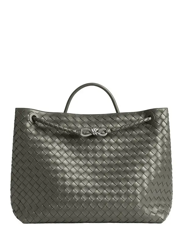 Bottega Veneta Large Intrecciato Leather Andiamo Bag - Pickle