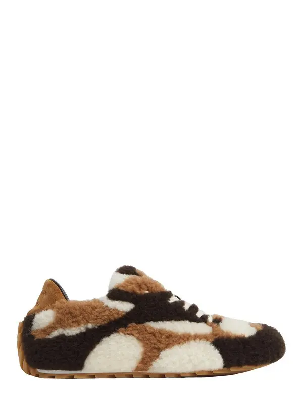 Bottega Veneta Orbit Flash Sneaker - Popcorn/caramel/fondant