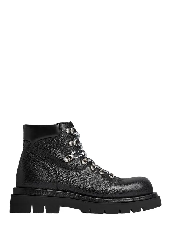 BOTTEGA  VENETA Lug Hiking Ankle Boot - Black