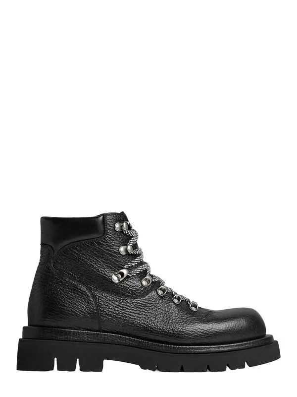 BOTTEGA  VENETA Lug Hiking Ankle Boot - Black