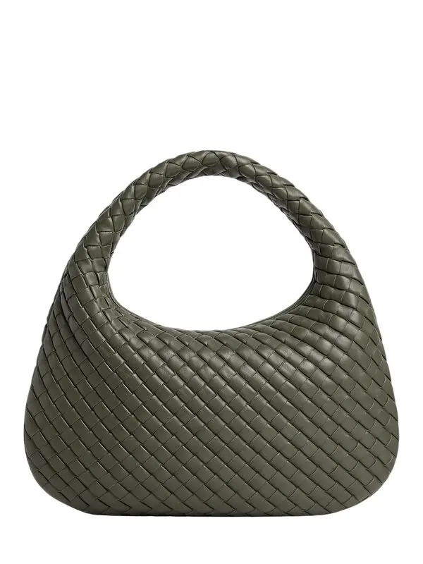 Bottega Veneta Small Padded Intrecciato Shoulder Bag - Pickle