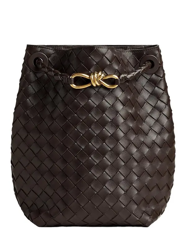 Bottega Veneta Andiamo Bucket Bag - Fondant