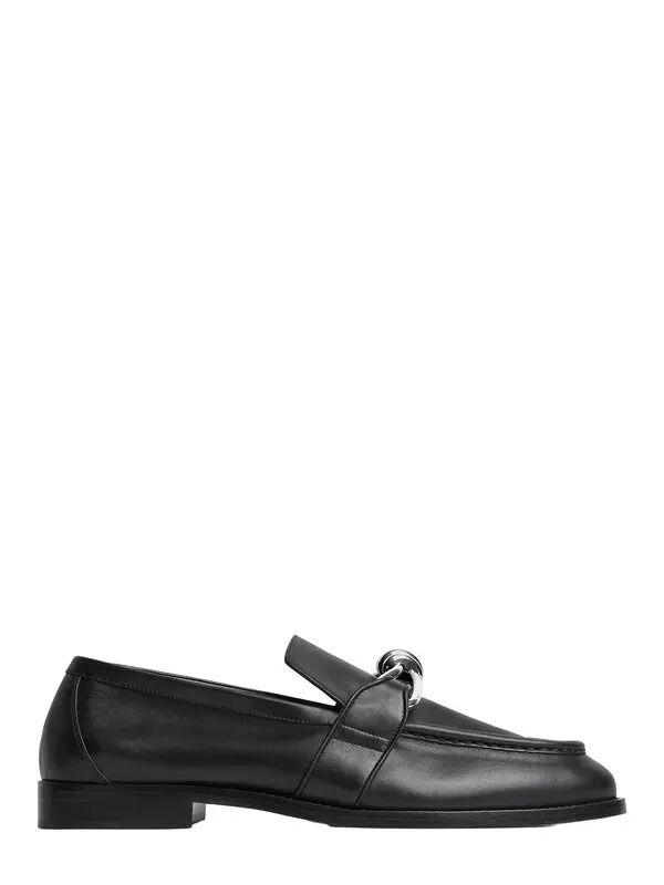Bottega Veneta Astaire Loafer - Black/silver