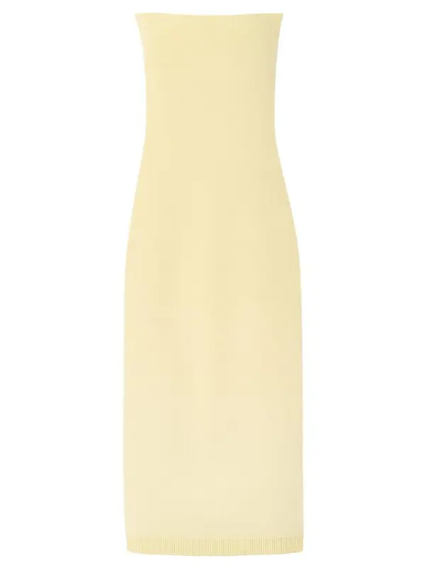 Jacquemus La Robe Maille Sera - Yellow