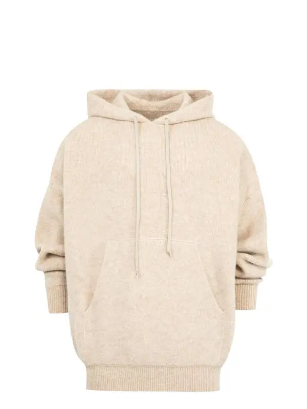 Rick Owens Hun Hoodie - Cream