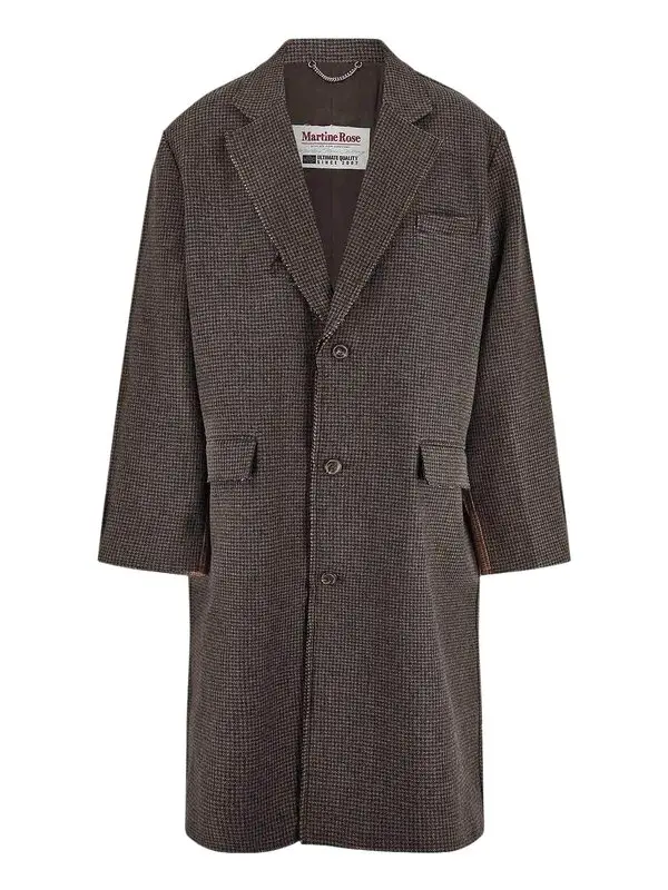 Martine Rose Overcoat - Brown