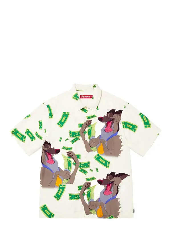 Supreme All Dogs Go To Heaven Short-sleeve Shirt - White