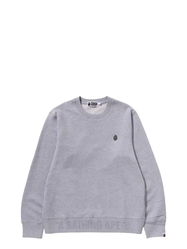 A BATHING APE Crewneck Sweatshirt - Grey
