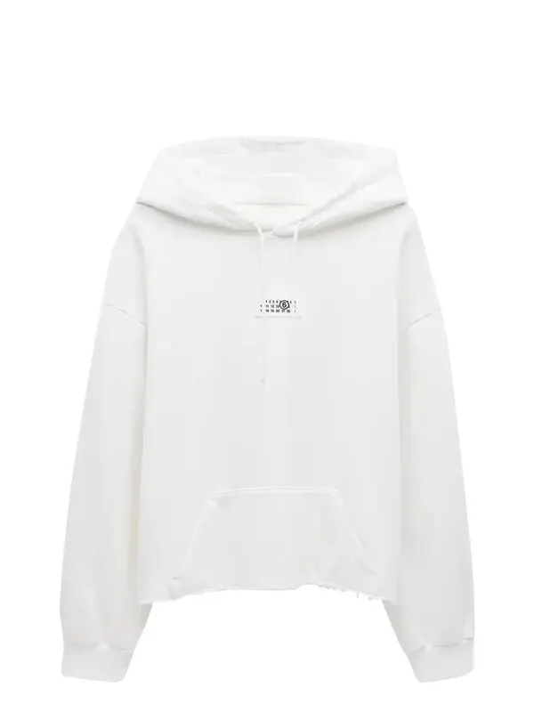 MAISON MARGIELA Unbrushed Sweatshirt - Cream