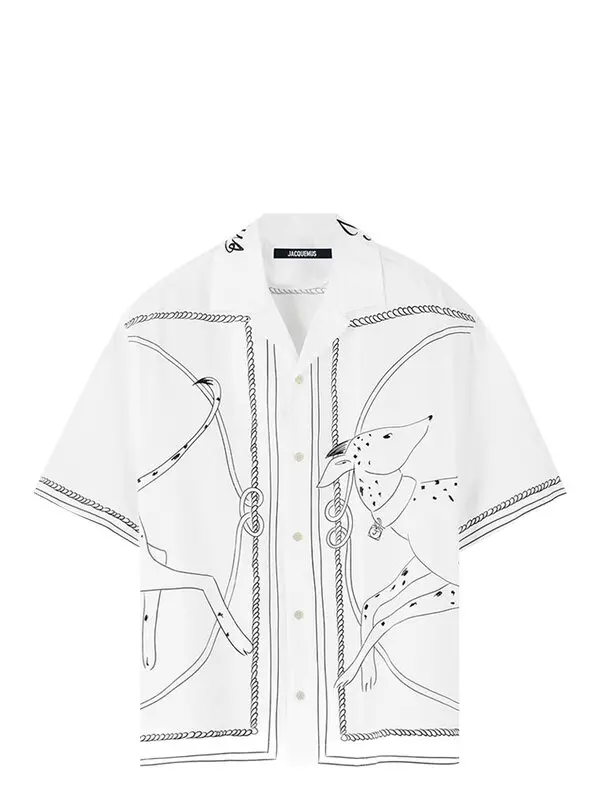 Jacquemus La Chemise Jean - White