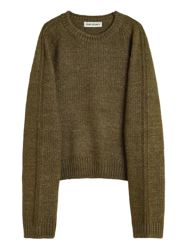 Our Legacy Rustic Roundneck Sweater - Green