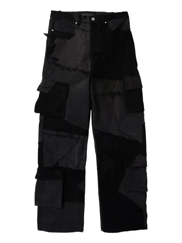 WHO DECIDES WAR BY EV BRAVADO Paneled Cargo - Black