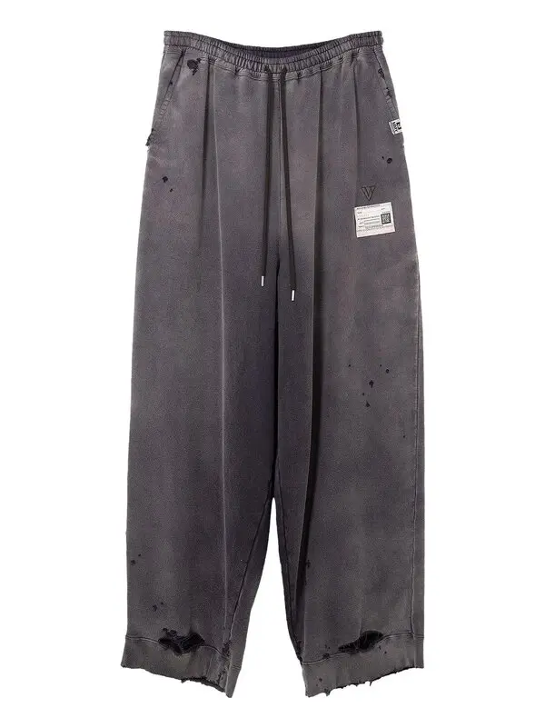 Mihara Yasuhiro Sun Faded Pants - Black