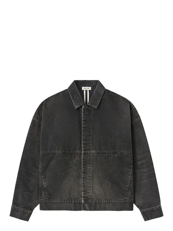 Fear Of God Canvas Utility Jacket - Black