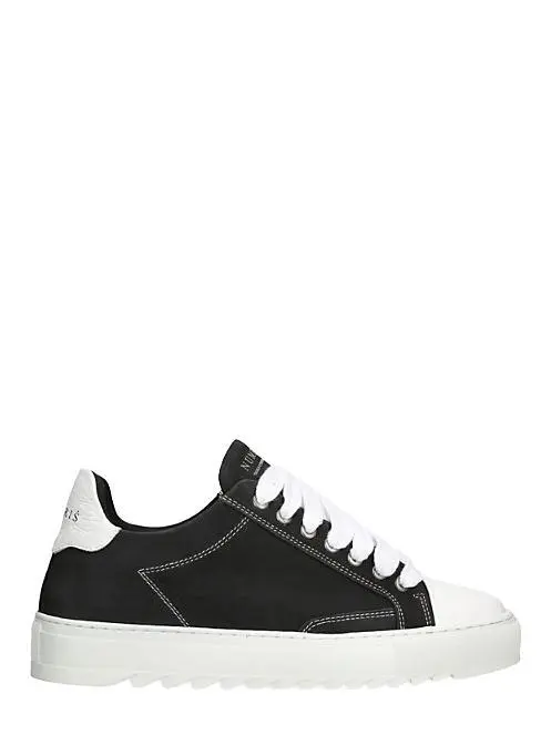 NUMERIS Atelier Suede Trainers - Black/comb