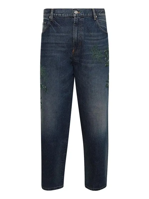 BLUEMARBLE Stonewashed Relaxed Jeans - Blue