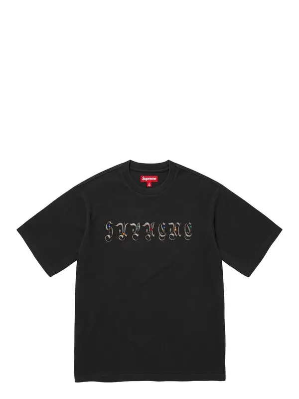 Supreme Aoi Gems Short-sleeve Top - Black