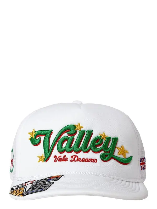 VALE FOREVER Charms Trucker Hat - White