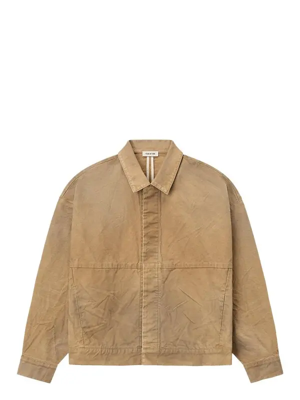 Fear Of God Canvas Utility Jacket - Brown