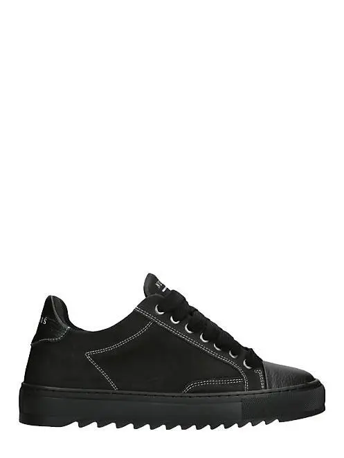 NUMERIS Atelier Suede Trainers - Black