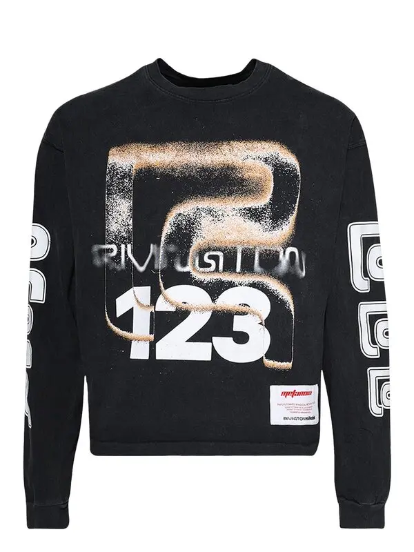 RIVINGTON ROI REBIS Meta Alma Cva Long-sleeve Tee - Black