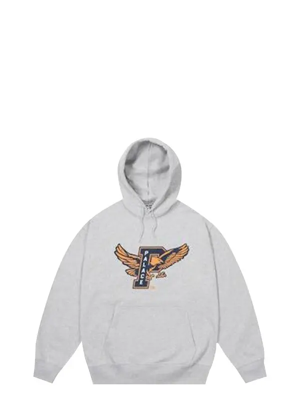 PALACE Eagles Hooded Sweatshirt - Grey