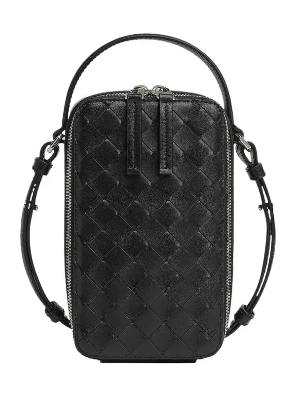 Bottega Veneta Phone Pouch - Black