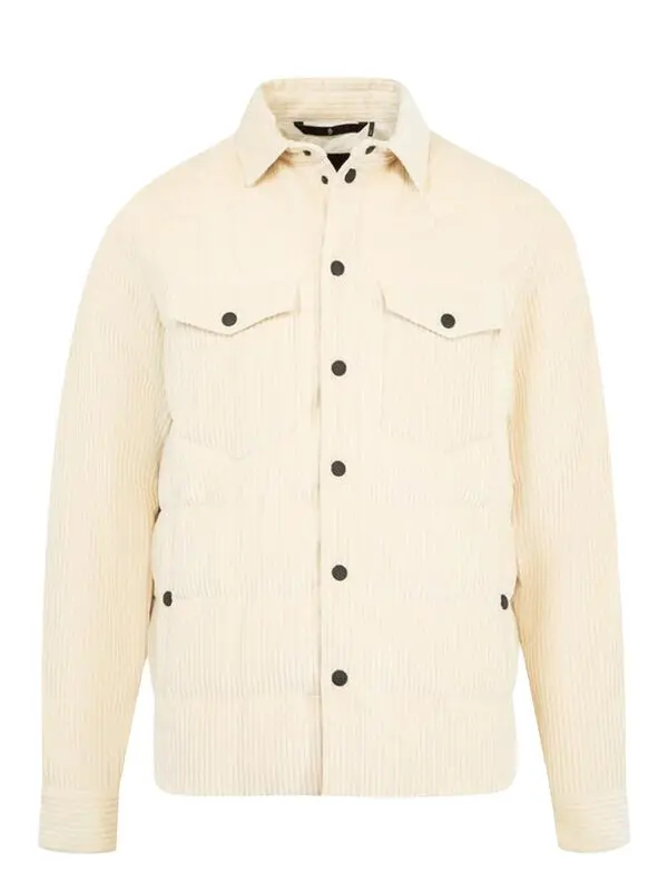 Moncler Gelt Shirt Jacket - Cream
