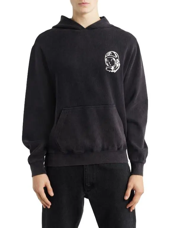 BILLIONAIRE BOYS CLUB Timelapse Cotton Graphic Hoodie - Black