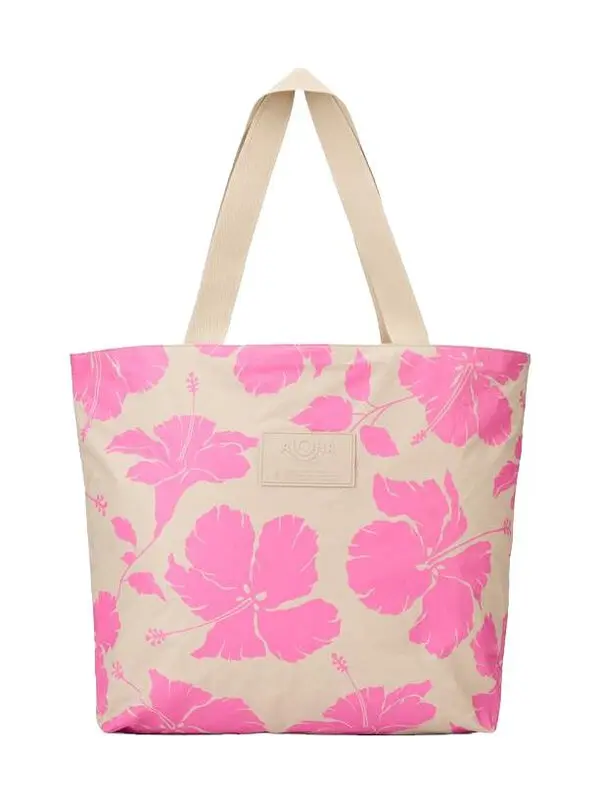 ALOHA COLLECTION Day Tripper Salina Tote - Fruit Punch/sandstone