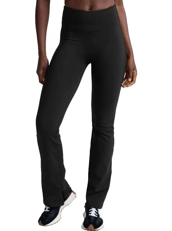 Beyond Yoga Pacer Fleece Bootcut Pants - Black