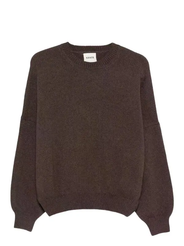Khaite Margaux Sweater - Brown
