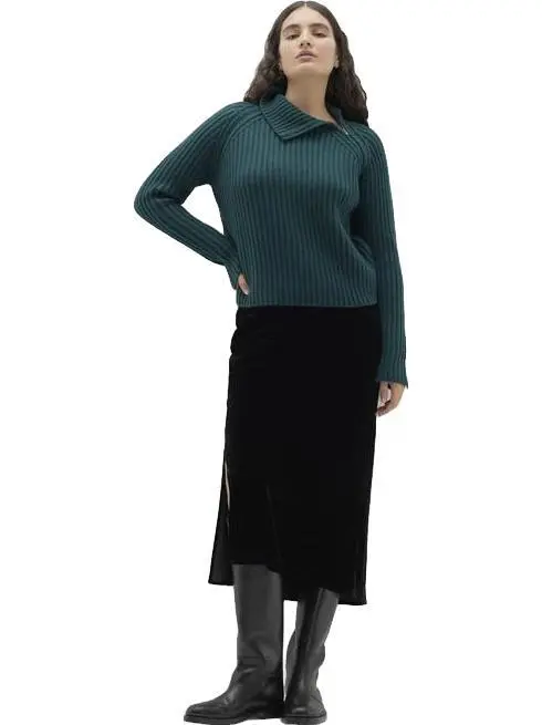 Naked Cashmere Aryana Cashmere Turtleneck Sweater - Cypress